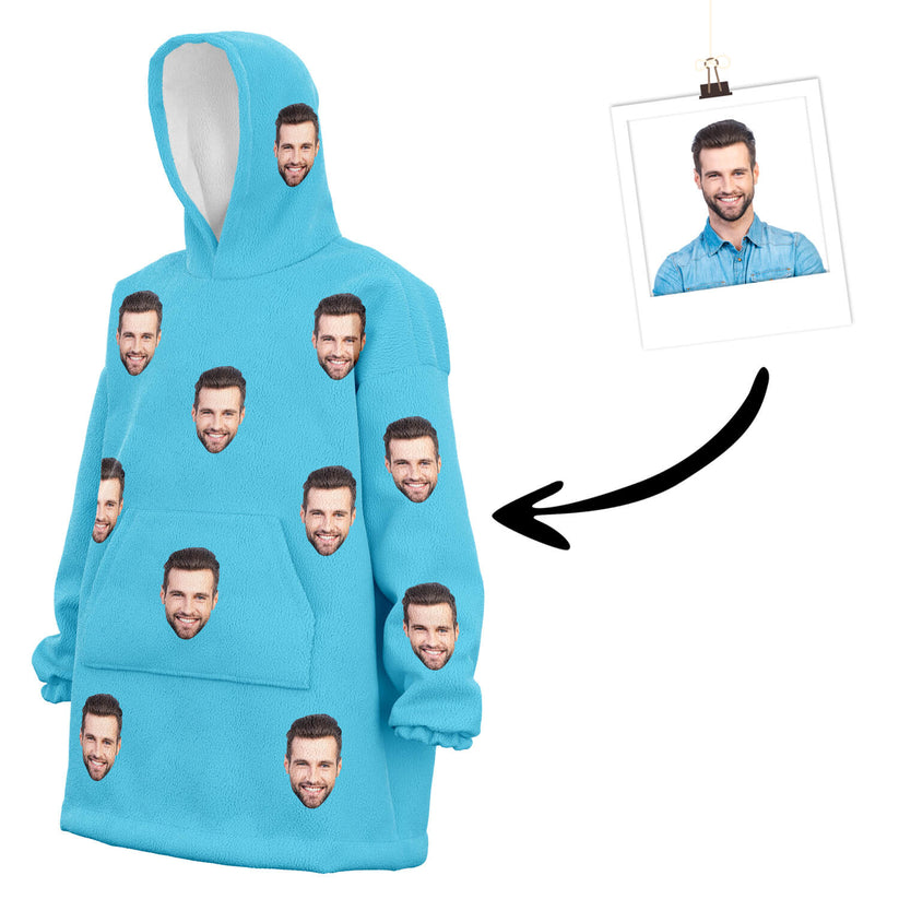 Custom Face Hoodie – SuperHoodie | Your Face On XXL-Hoodie!